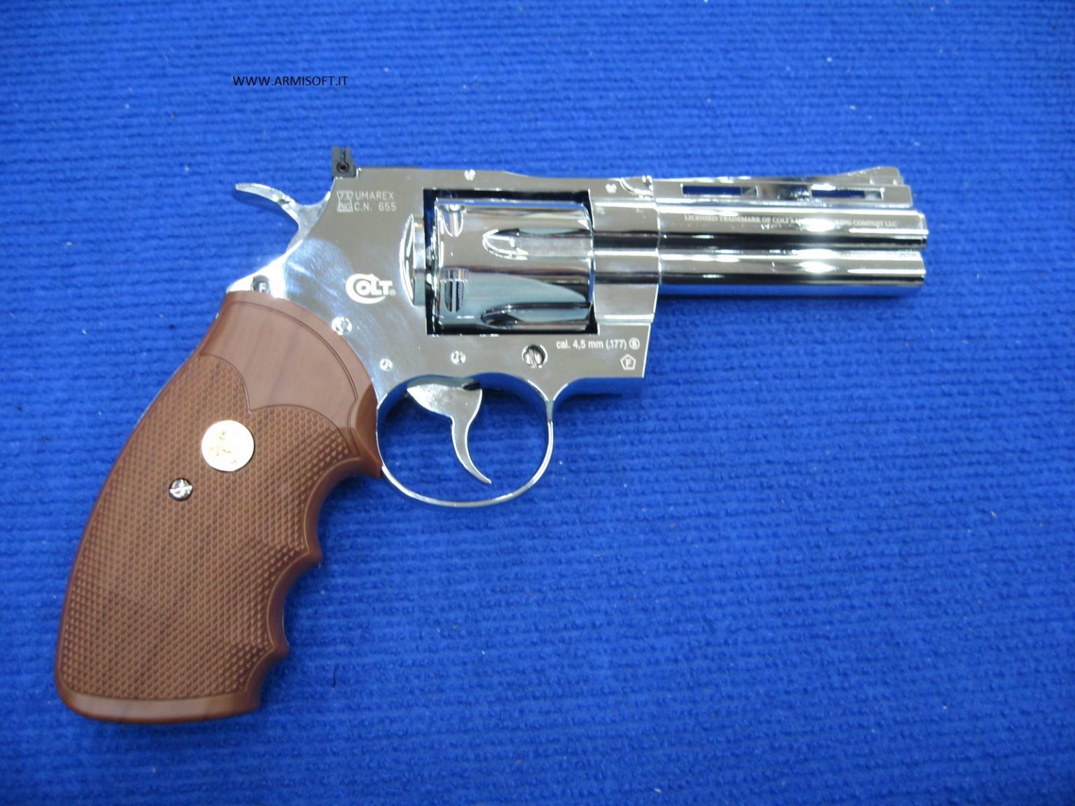 Revolver UMAREX COLT PYTHON 4″ CO2 Calibro 4.5 BB Libera Vendita – Armisoft
